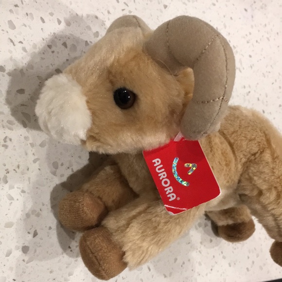 Aurora | Toys | 8 Aurora Big Horn Sheep Stuffed Plush Toy Animal New ...
